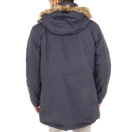 Helly Hansen - Parka Fourrure Dublin Bleu Marine - LaBoutiqueOfficielle.com