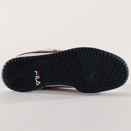 Fila - Baskets T1 MID 1VT13037 White Navy Red - LaBoutiqueOfficielle.com