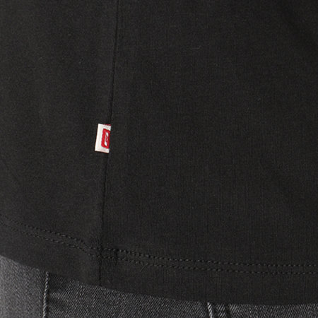 Jack And Jones - Tee Shirt Plain Noir - LaBoutiqueOfficielle.com