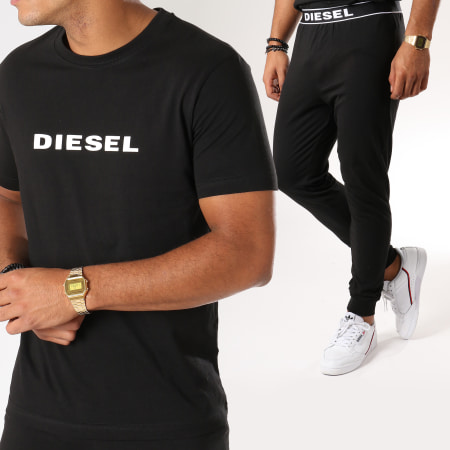 Diesel - Ensemble De Pyjama Jake 00SGXE-0HASH Noir ...