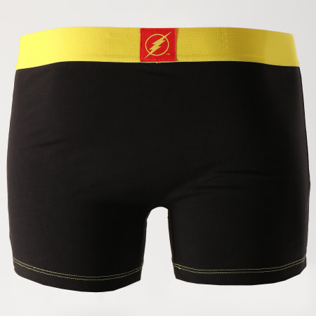 Freegun - Boxer Flash Justice League Noir Jaune - LaBoutiqueOfficielle.com