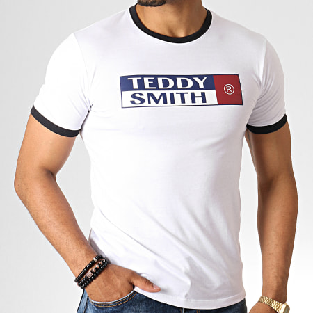 Teddy Smith - Tee Shirt Tozo Blanc - LaBoutiqueOfficielle.com