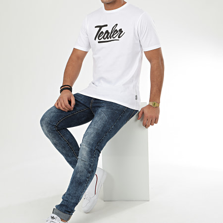 Tealer - Tee Shirt Logo Classic Blanc - LaBoutiqueOfficielle.com