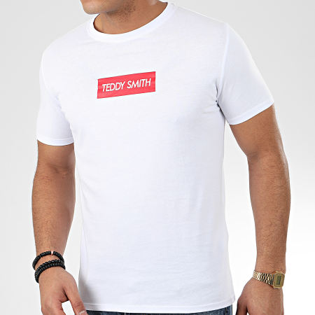 Teddy Smith - Tee Shirt Super Blanc - LaBoutiqueOfficielle.com