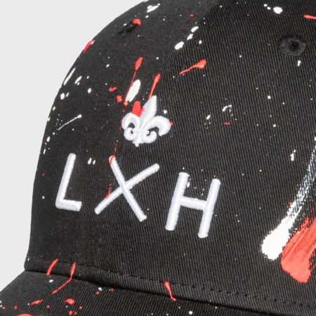 LXH - Casquette LXH'Art French Touch Noir Rouge - LaBoutiqueOfficielle.com