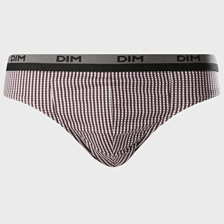 Dim - Lot De 3 Slips Coton Stretch D6638 Noir Violet ...