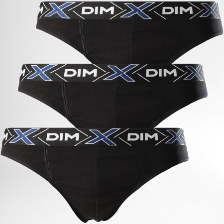 Dim - Lot De 3 Slips X-Temp D041A Noir - LaBoutiqueOfficielle.com