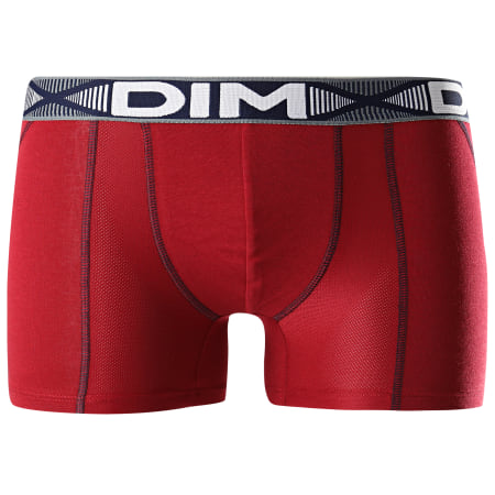 Dim - Lot De 2 Boxers 3D Flex Air D01N1 Bleu Marine Rouge ...
