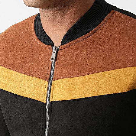Classic Series - Veste Zippée Suédine 5075 Noir - LaBoutiqueOfficielle.com