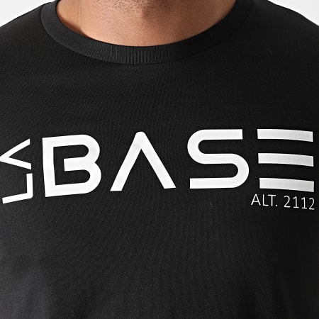 La Base - Tee Shirt Logo Noir Blanc - LaBoutiqueOfficielle.com