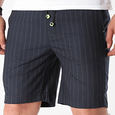 Classic Series - Short A Rayures A19Y2283 Bleu Marine ...