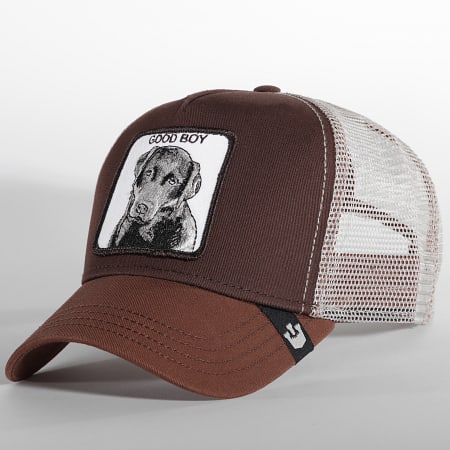 Goorin Bros - Casquette Trucker Good Boy Marron - LaBoutiqueOfficielle.com