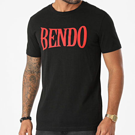 Bendo - Tee Shirt Logo Noir Rouge - LaBoutiqueOfficielle.com