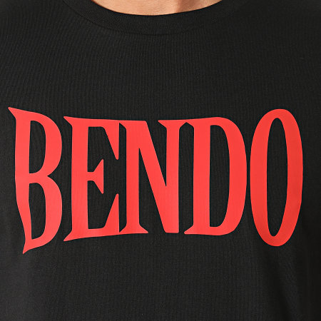 Bendo - Tee Shirt Logo Noir Rouge - LaBoutiqueOfficielle.com
