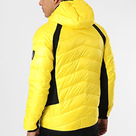 EA7 Emporio Armani Doudoune Capuche 6KPB43 PNQ9Z Jaune LaBoutiqueOfficielle