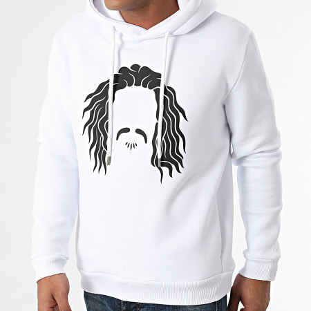 Bun Hay Mean - Sweat Capuche Silhouette Blanc - LaBoutiqueOfficielle.com