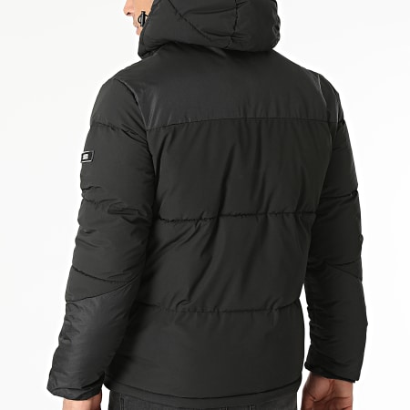 Jack And Jones - Doudoune Capuche Pace Noir - LaBoutiqueOfficielle.com