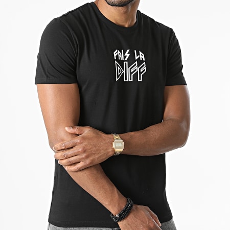 Fais La Diff - Tee Shirt Logo Noir Blanc - LaBoutiqueOfficielle.com
