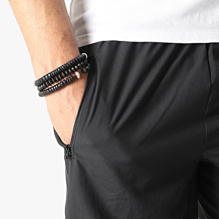 Adidas Sportswear - Short Jogging GT8161 Noir - LaBoutiqueOfficielle.com
