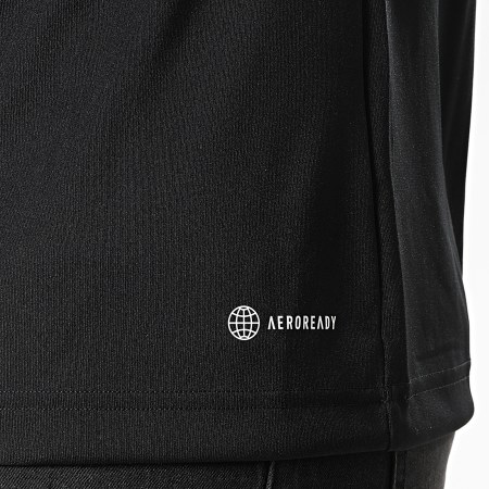 Adidas Sportswear - Tee Shirt Col V ENT22 HE1573 Noir ...