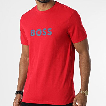 Boss red t shirt store