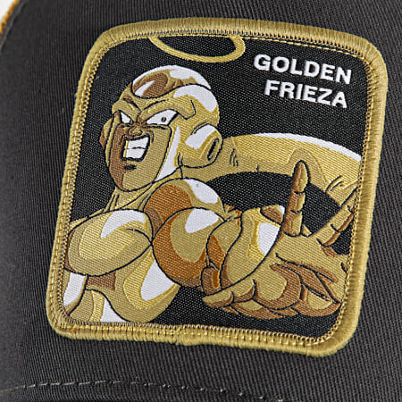 Capslab - Casquette Trucker Golden Frieza Jaune - LaBoutiqueOfficielle.com