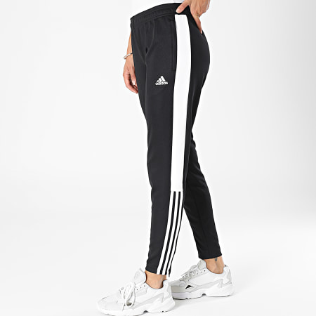 Adidas Sportswear - Pantalon Jogging Femme A Bandes H59988 Noir ...
