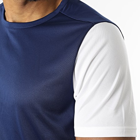 Adidas Sportswear - Tee Shirt DP3232 Bleu Marine Blanc ...