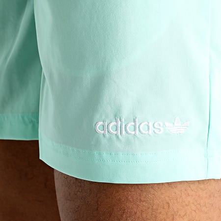 Adidas Originals - Short De Bain HR7903 Turquoise Clair ...