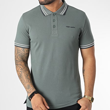 Teddy Smith - Polo Manches Courtes Pasian Vert - LaBoutiqueOfficielle.com