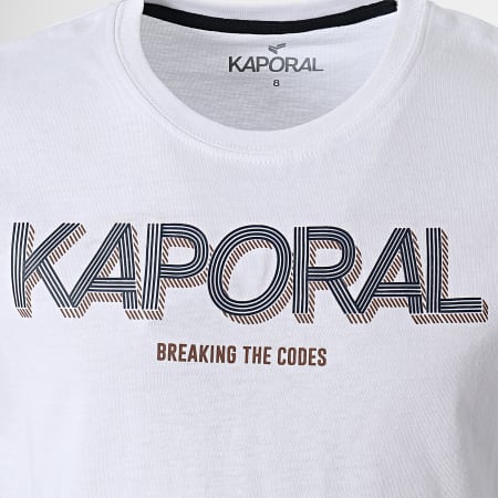 Kaporal - Miran Childrens Camiseta Blanco - Ryses