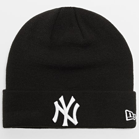 New Era - Bonnet Essential Cuff New York Yankees Noir ...