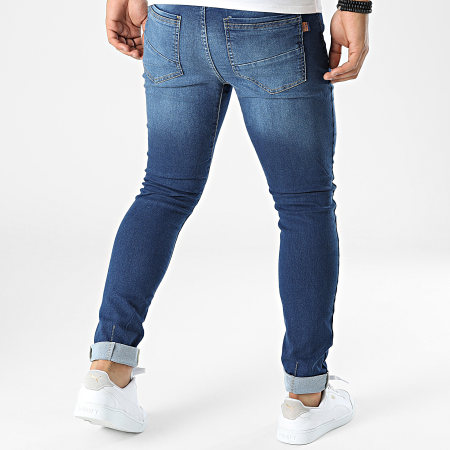 American People - Jean Slim Peter Bleu Denim - LaBoutiqueOfficielle.com