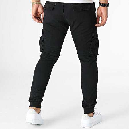 Frilivin - Pantalon Cargo Noir - LaBoutiqueOfficielle.com