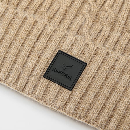 Kaporal - Bonnet Seon Beige - LaBoutiqueOfficielle.com