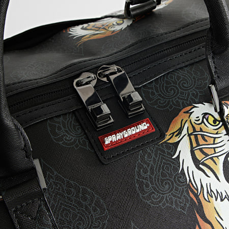 Sprayground - Bolsa de viaje Tiger 910D4133 Negro - Ryses
