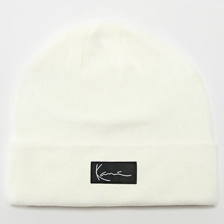 Karl Kani - Bonnet Signature Blanc - LaBoutiqueOfficielle.com