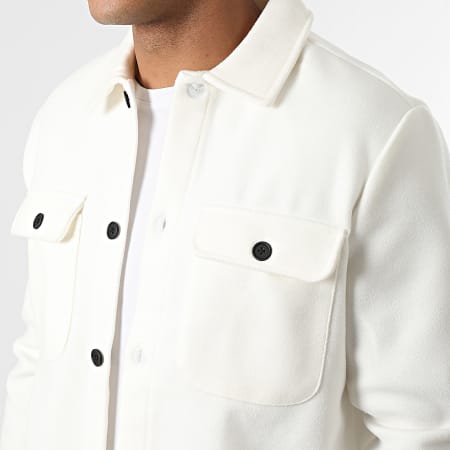 Only And Sons - Surchemise Kodyl Beige Clair - LaBoutiqueOfficielle.com