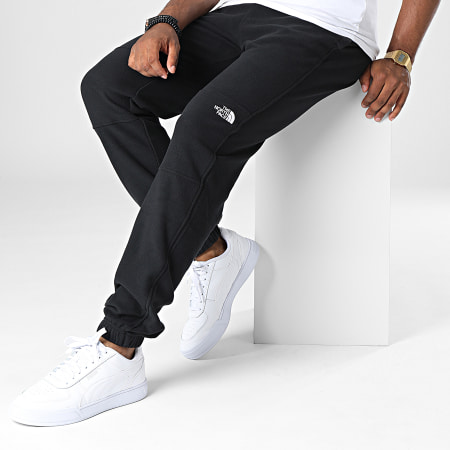The North Face - Pantalon Jogging Polaire TKA Glacier A48KS Noir - LaBoutiqueOfficielle.com