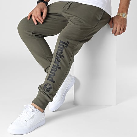 Timberland - Pantalon Jogging Core Logo A2BVF Vert Kaki - LaBoutiqueOfficielle.com