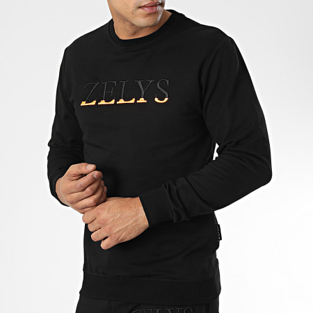 Zelys Paris - Ensemble De Survetement Beaver Noir ...