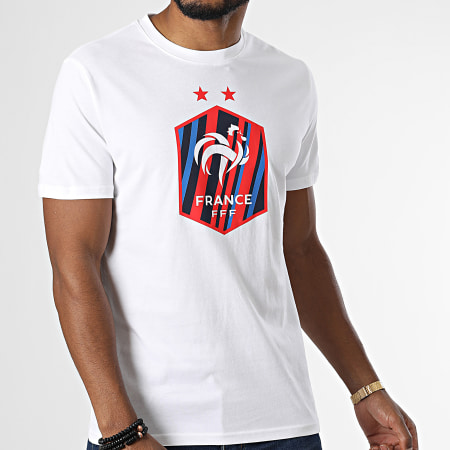 FFF - Tee Shirt Blanc - LaBoutiqueOfficielle.com