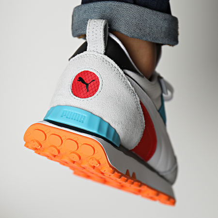 Puma - Baskets Rider FV 387672 Puma White Puma Royal ...