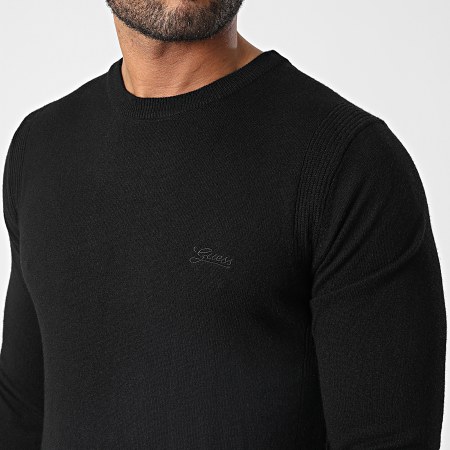 Guess - Pull Col Roulé M2BR04-Z3142 Noir - LaBoutiqueOfficielle.com