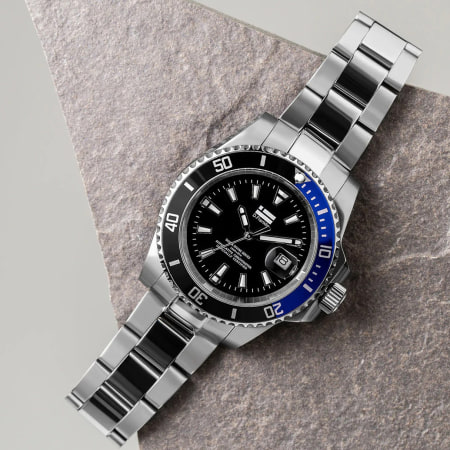 Classic Series - Montre Scuba Diving Steel Blue Black ...