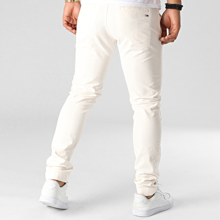Tommy Jeans - Pantalon Chino Slim Scanton 9595 Beige ...