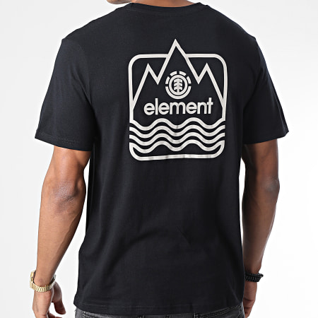 Element - Tee Shirt Peaks Noir - LaBoutiqueOfficielle.com