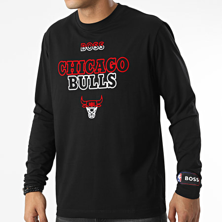 BOSS - Tee Shirt Manches Longues 50477425 Chicago Bulls Noir ...