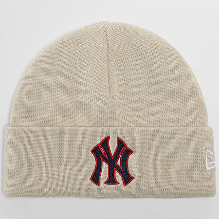 New Era - Bonnet Series New York Yankees Beige - LaBoutiqueOfficielle.com