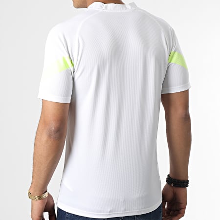 Puma - Tee Shirt Col V Manchester City 767748 Blanc ...